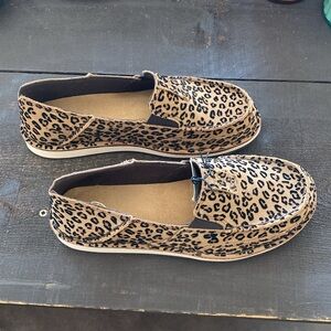 Ariat | Shoes | Ariat Womens Cruiser Leopard Print Slip On Shoe | Poshmark